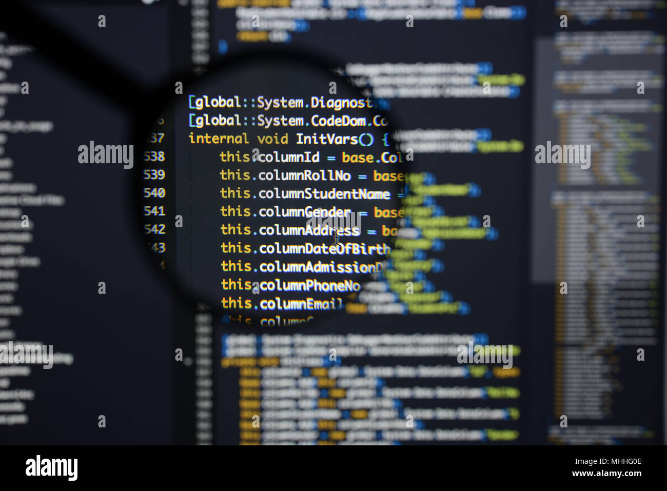 Real C Code Developing Screen Programing Workflow Abstract Algorithm 8467