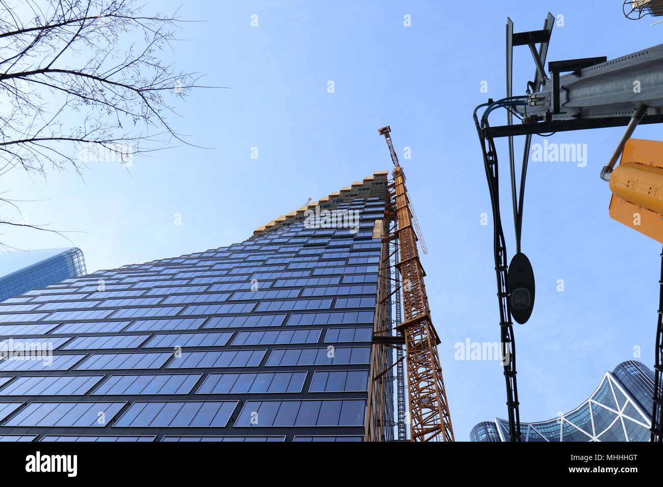 Construction in Calgary Stock Photo - Alamy