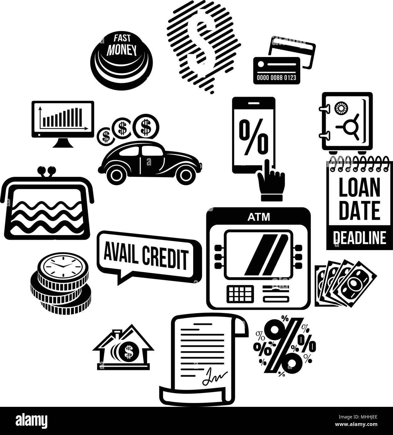 Bills available Stock Vector Images - Alamy