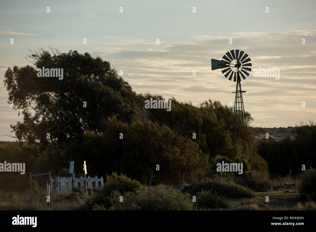 Cowboy windmill hi-res stock photography and images - Alamy
