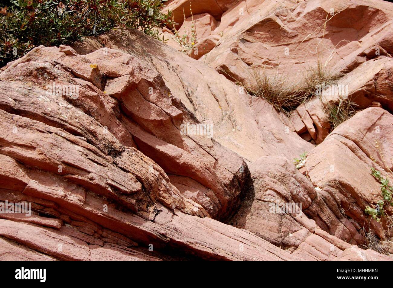 Beauty of the limestone curves Stock Photo - Alamy