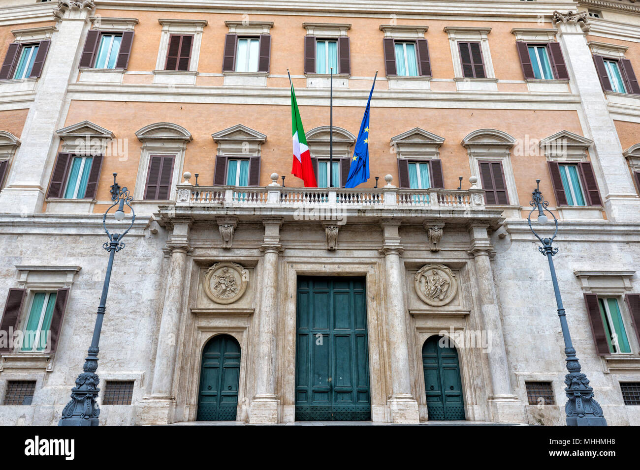 Palazzo Montecitorio is a palace in Rome and the seat of the Italian ...
