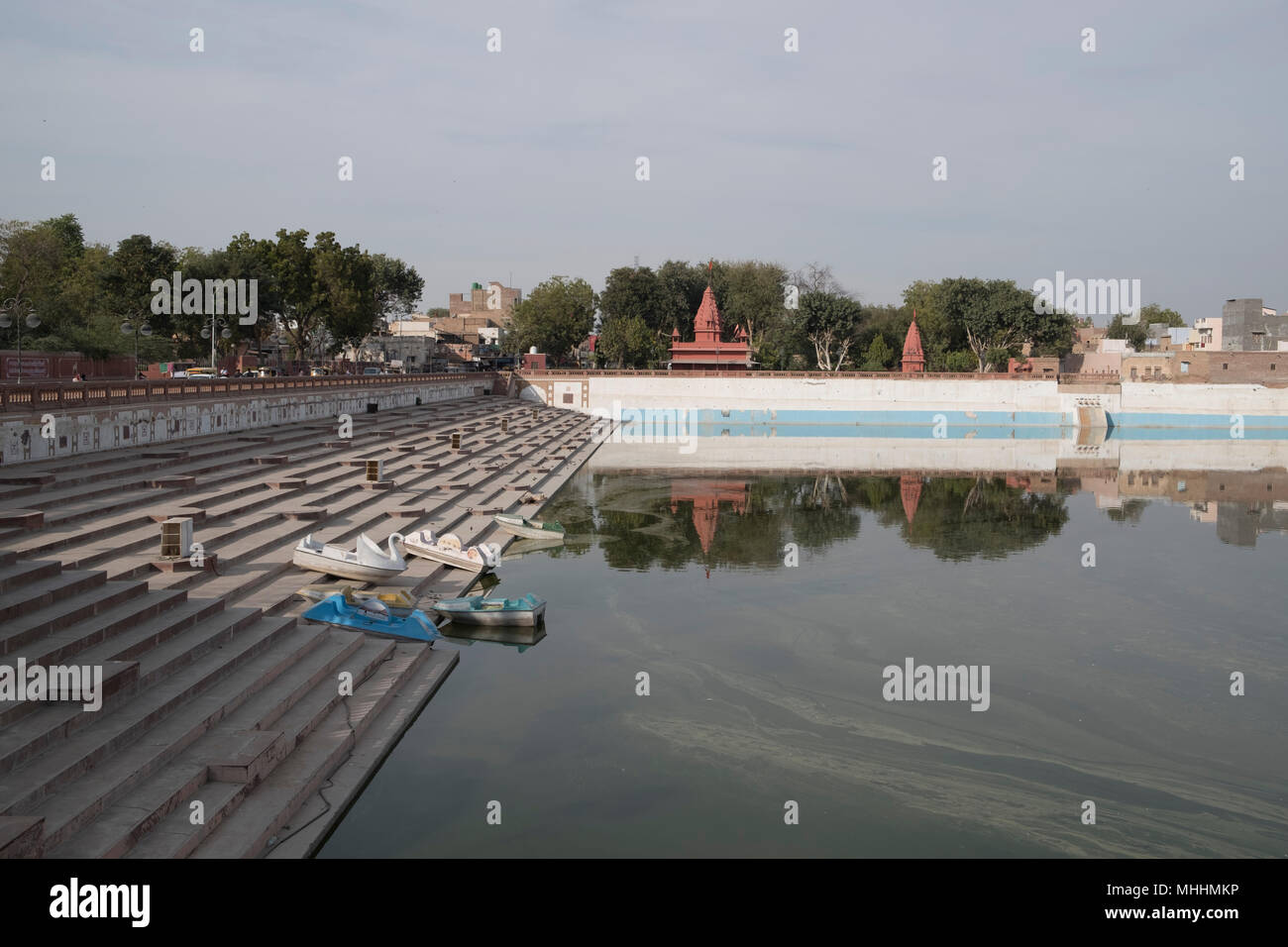 Sursagar Lake, Bikaner, Rajasthan. India Stock Photo - Alamy
