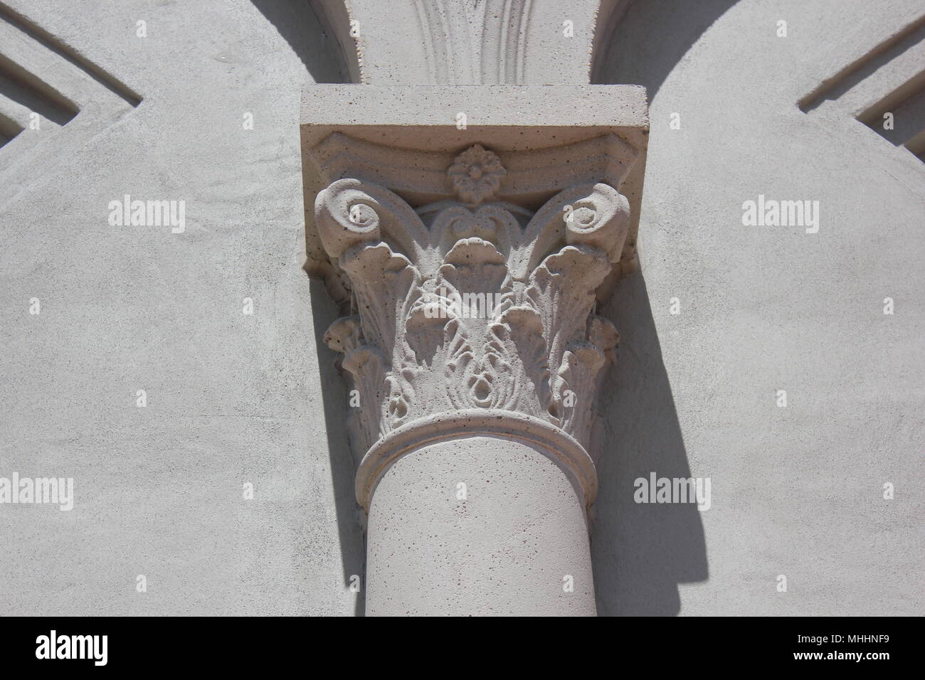 American replica of The Leaning Tower of Pisa in Niles, Illinois Stock ...