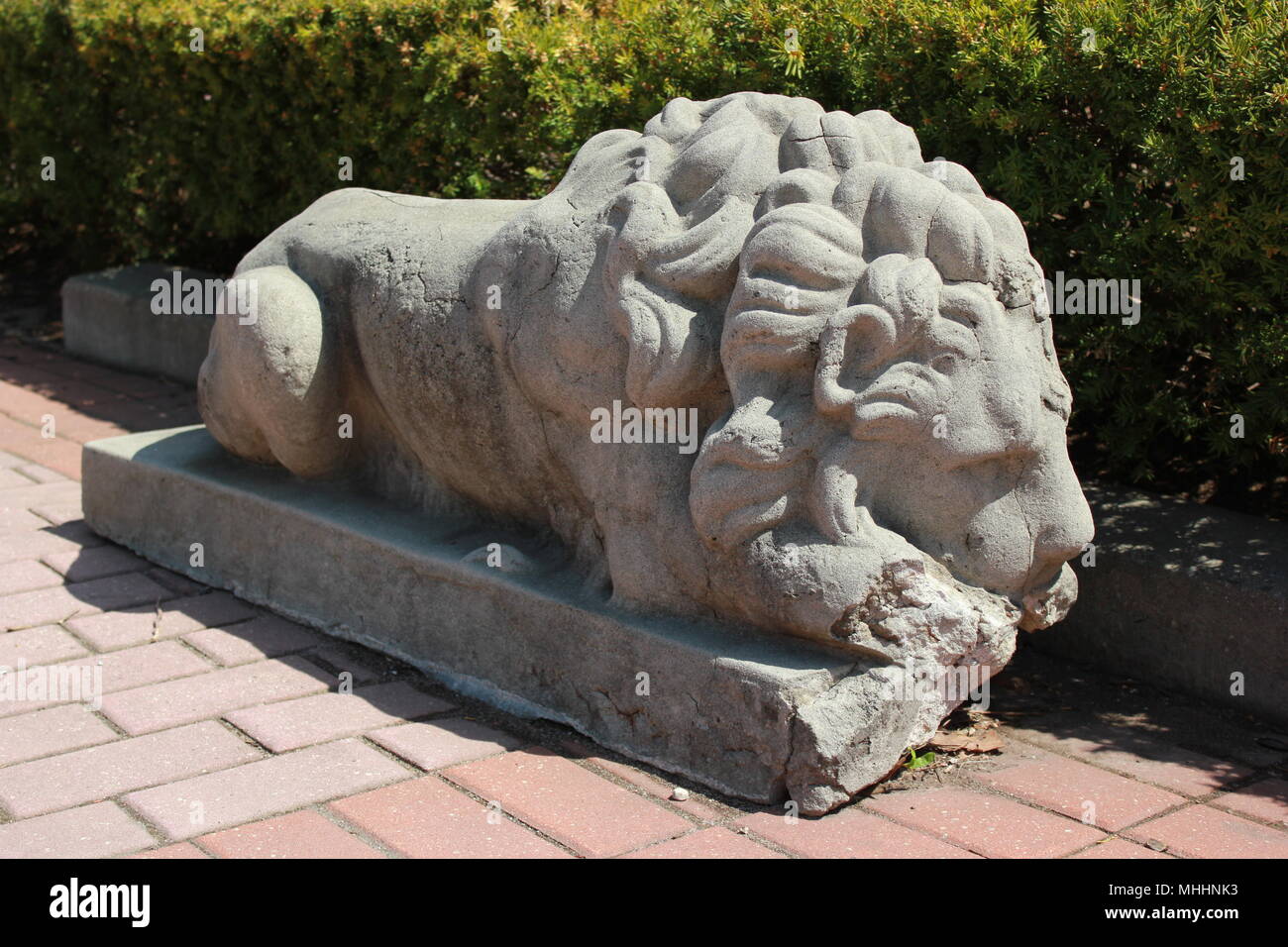 American replica of The Leaning Tower of Pisa in Niles, Illinois Stock ...