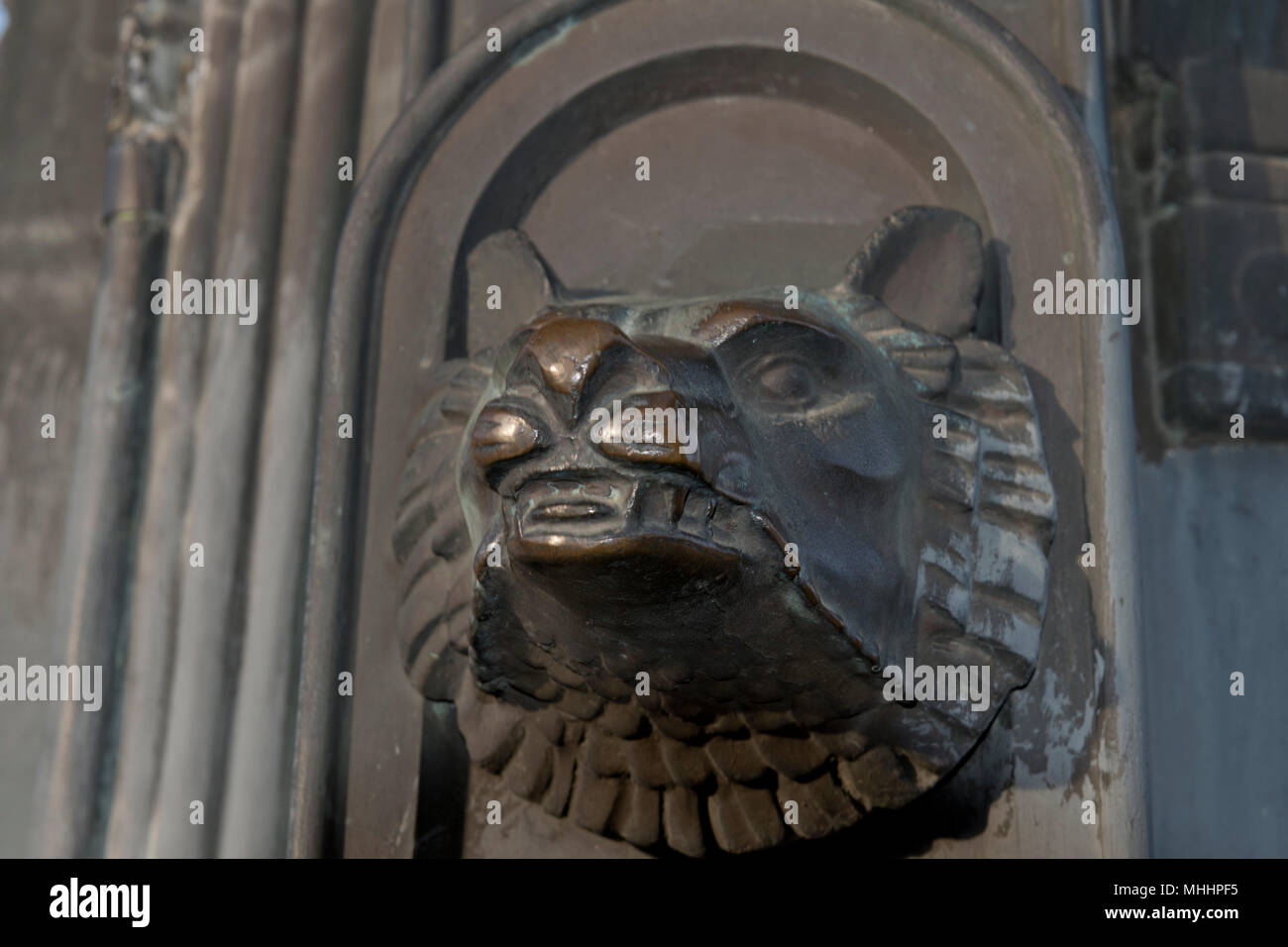 Rome Symbol Wolf Bronze Statue near imperial forums Stock Photo - Alamy