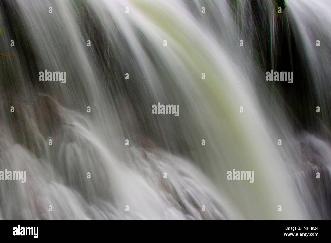 A waterfall detail Stock Photo - Alamy
