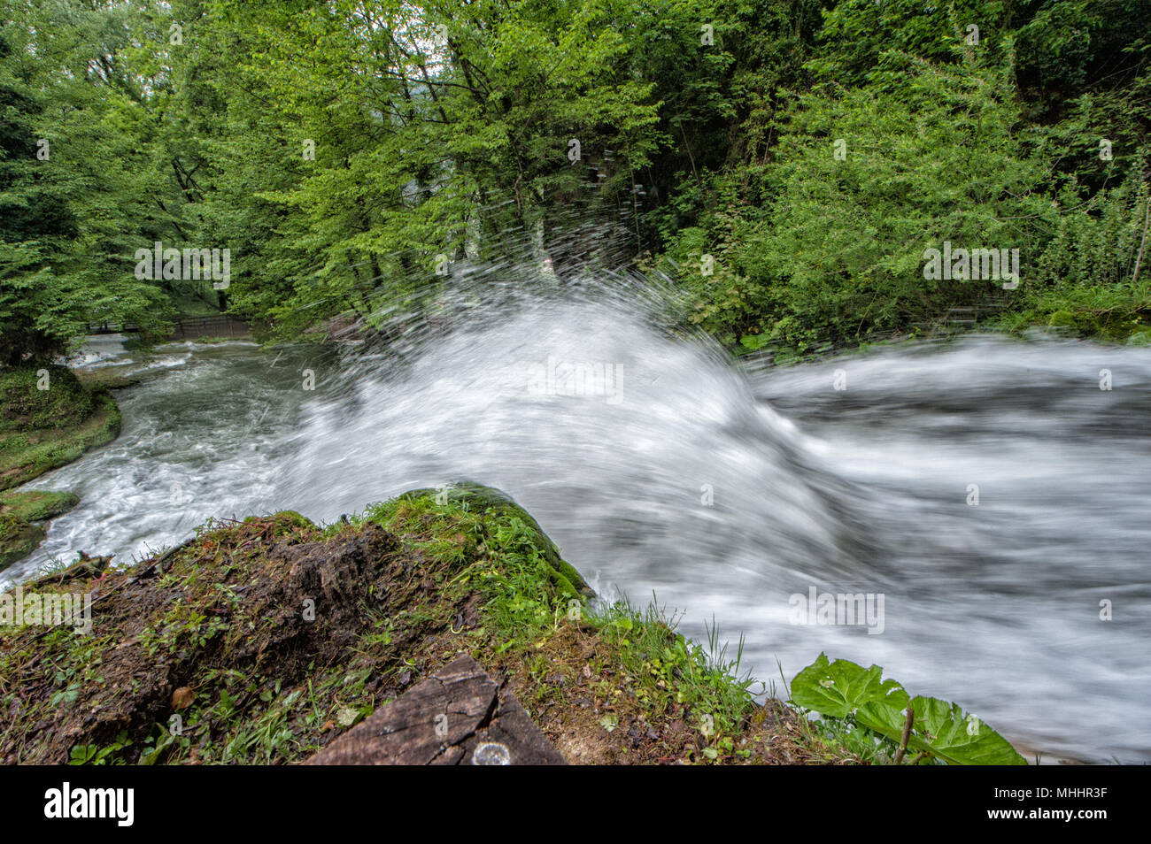 delle marmore fall in Umbria Italy Stock Photo - Alamy