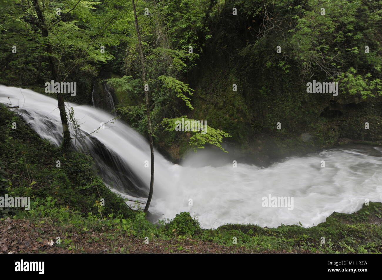 delle marmore fall in Umbria Italy Stock Photo - Alamy