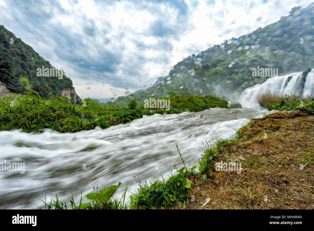 delle marmore fall in Umbria Italy Stock Photo - Alamy