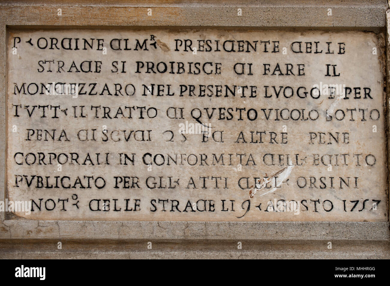 Colosseum inscription hi-res stock photography and images - Alamy