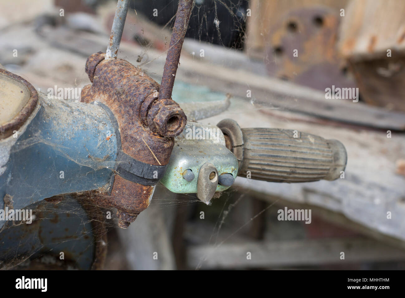 Old scooter hi-res stock photography and images - Alamy