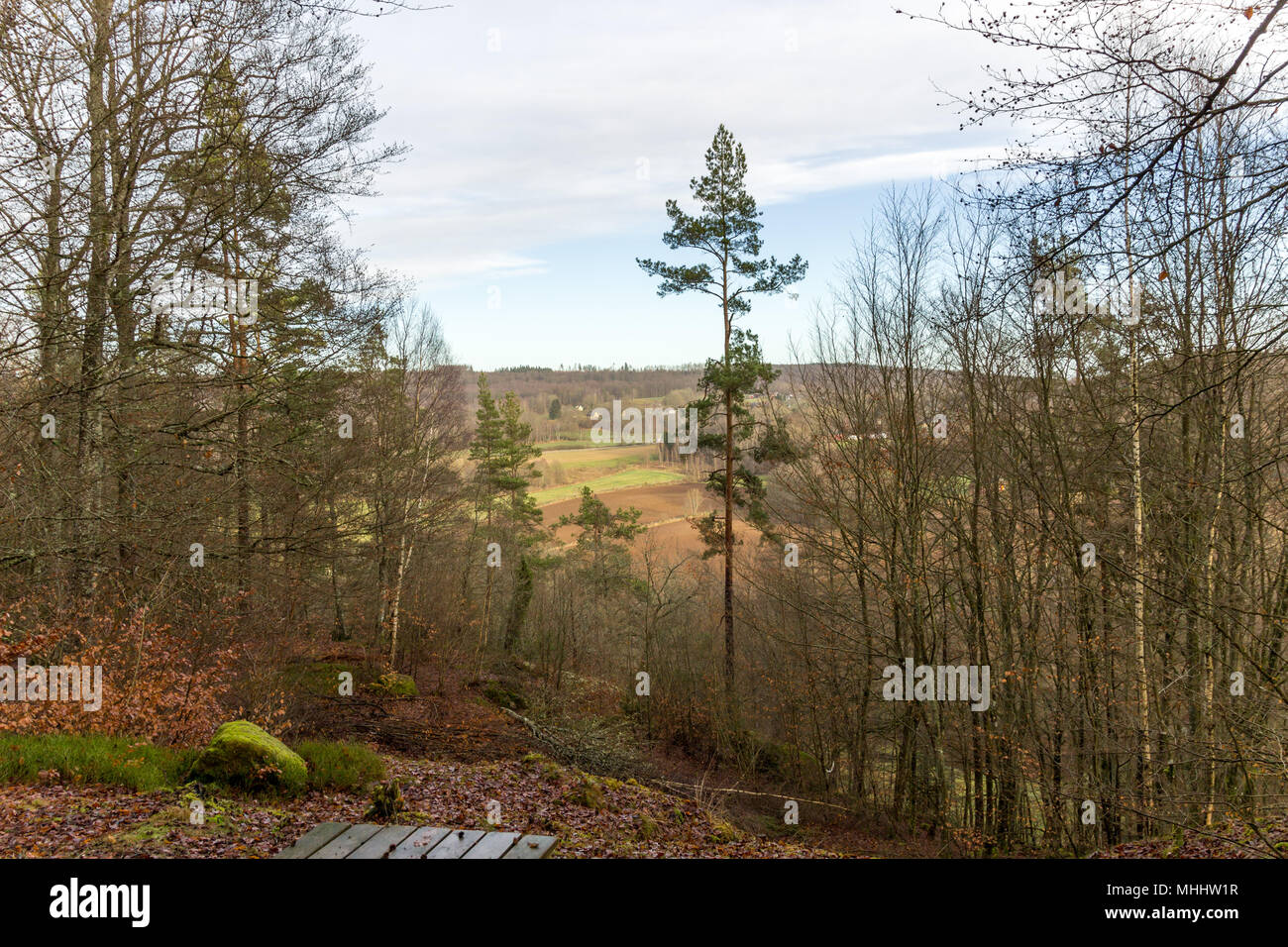 Beautiful outdoors view from hill hi-res stock photography and images ...