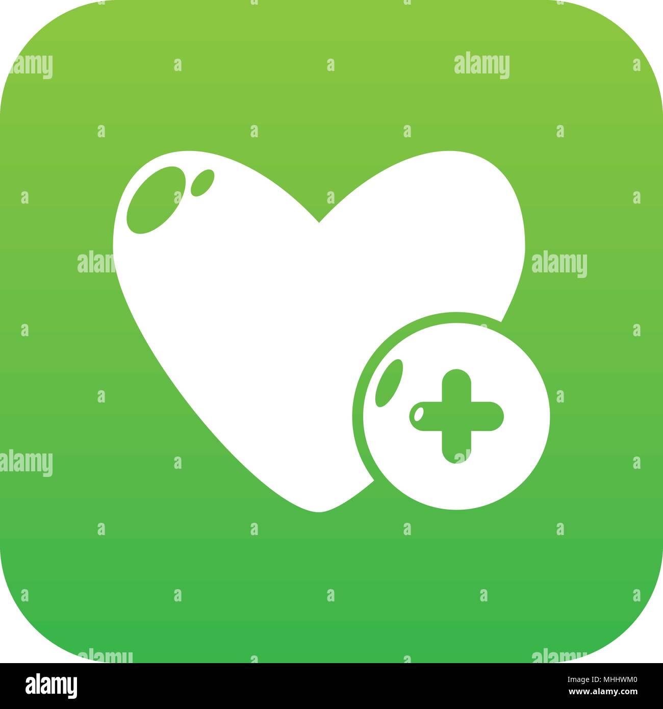 Like icon green vector Stock Vector Image & Art - Alamy