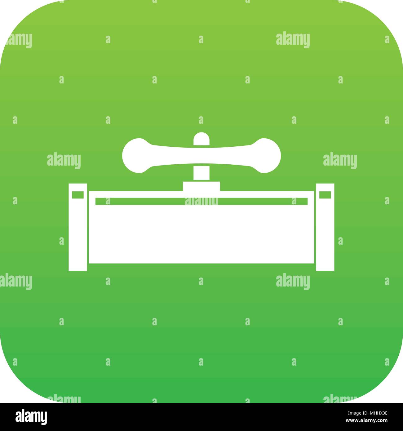 Plumbing valve icon digital green Stock Vector Image & Art - Alamy