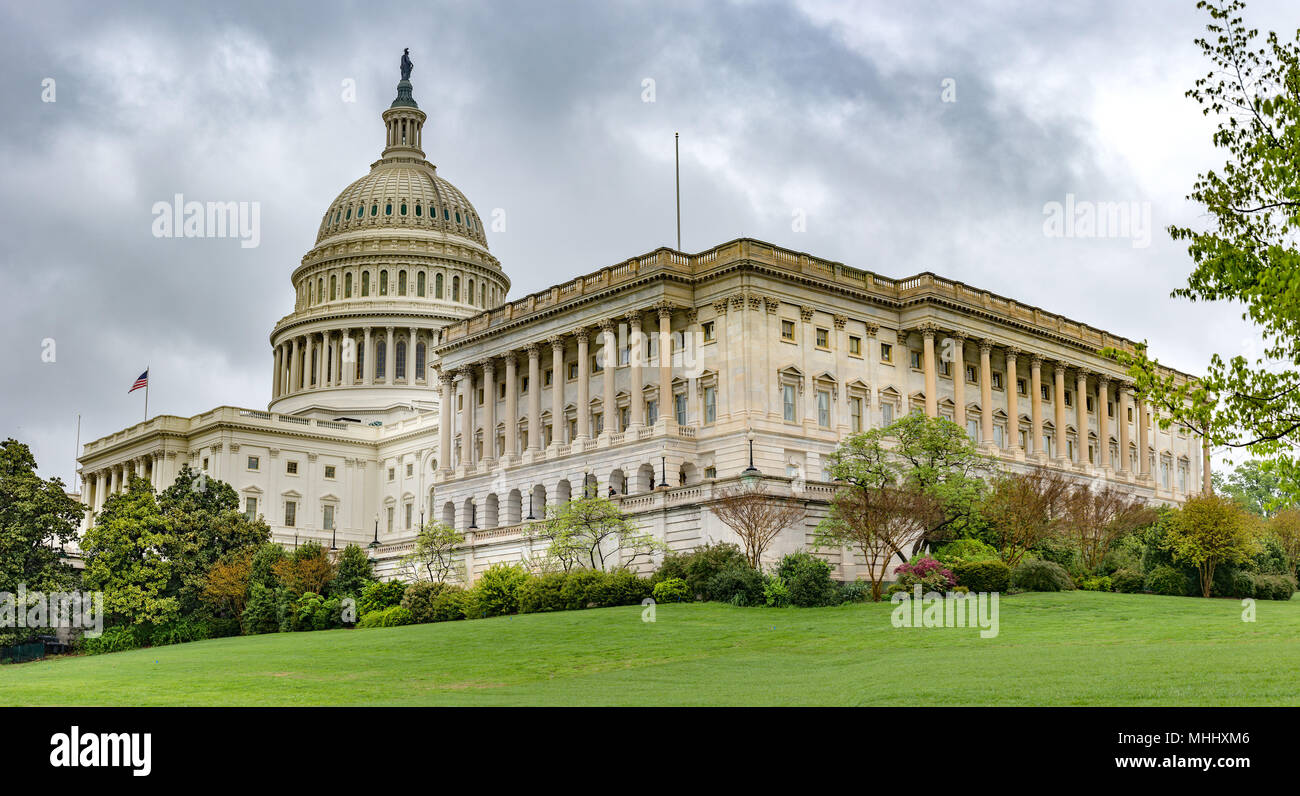 Washington DC Capitol dome view from the mall Stock Photo - Alamy