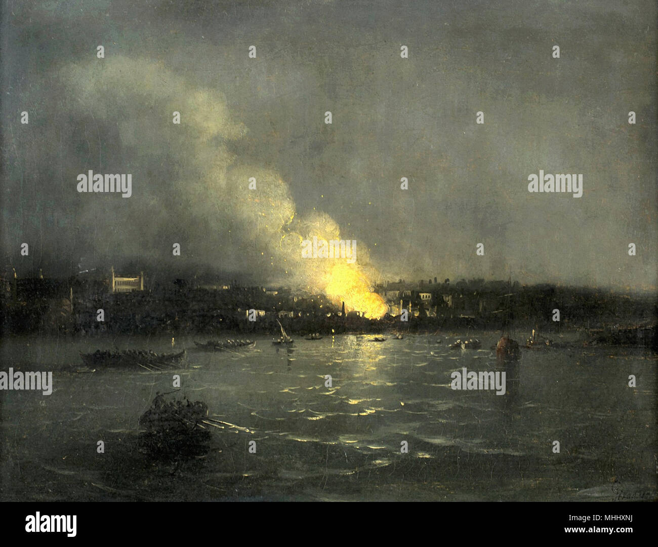 Fire Of Constantinople High Resolution Stock Photography and Images - Alamy