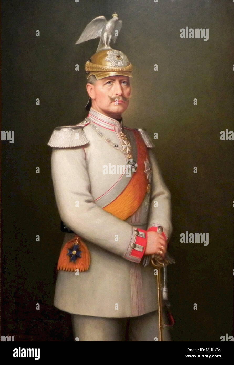 Kaiser wilhelm ii painting hi-res stock photography and images - Alamy