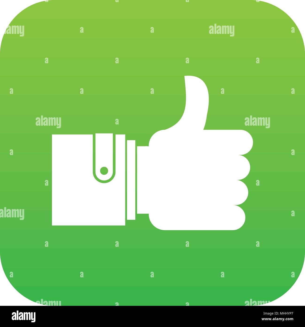 Like icon digital green Stock Vector Image & Art - Alamy