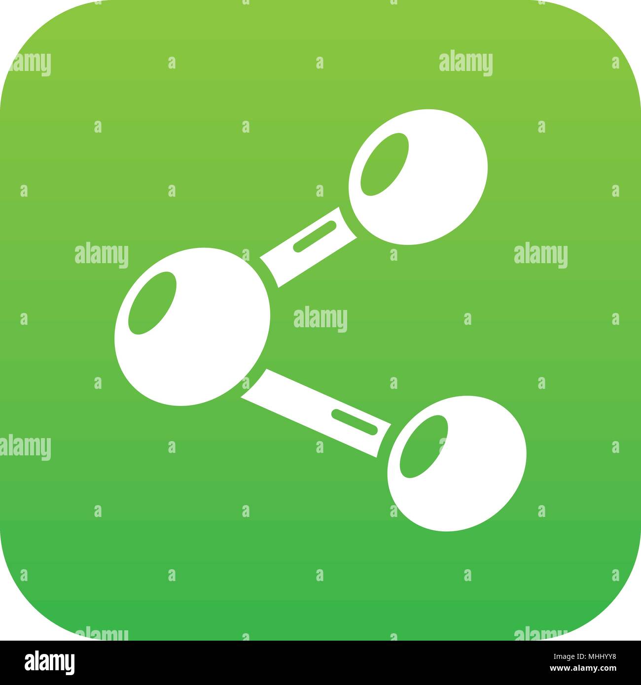 Share icon green vector Stock Vector Image & Art - Alamy