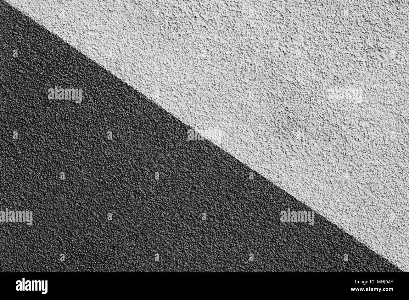 Black and white background on the wall with a diagonal Stock Photo - Alamy