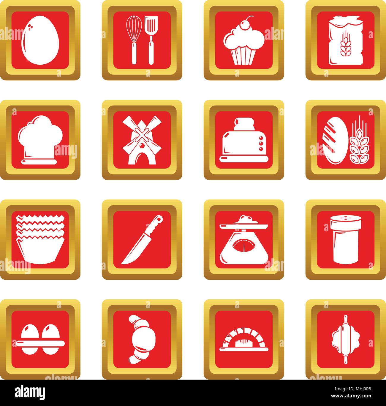 Toasted rice Stock Vector Images - Alamy