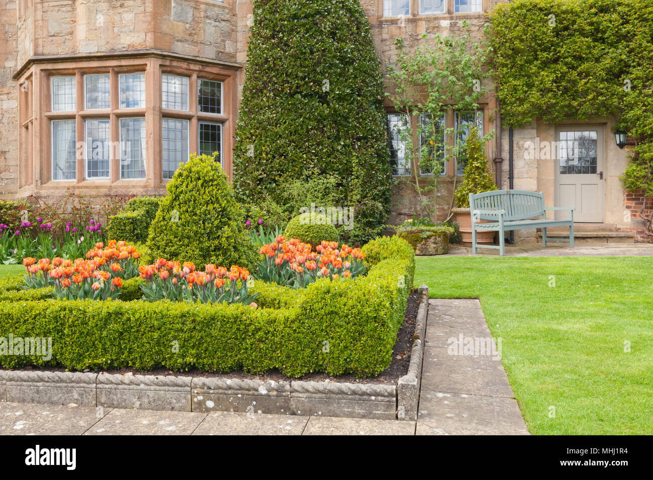 Felley Priory Gardens, Felley Priory, Underwood, Nottinghamshire, UK ...