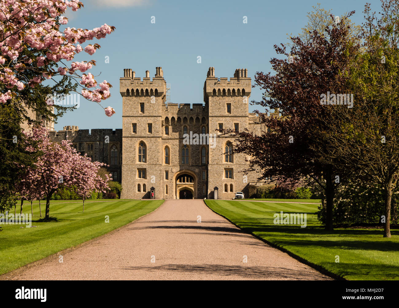 King George V Gateway, Windsor Castle, Windsor, Berkshire, England, UK ...