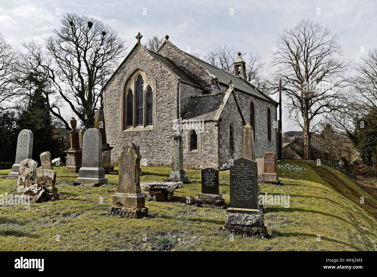 Scottish Church Gable Bell Tower High Resolution Stock Photography and ...