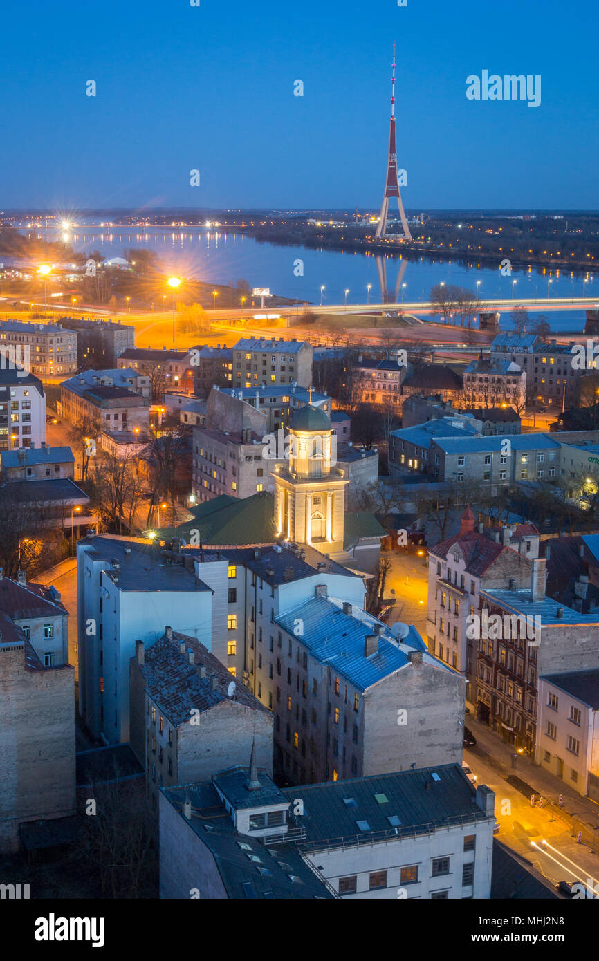 Riga panoramic view hi-res stock photography and images - Alamy