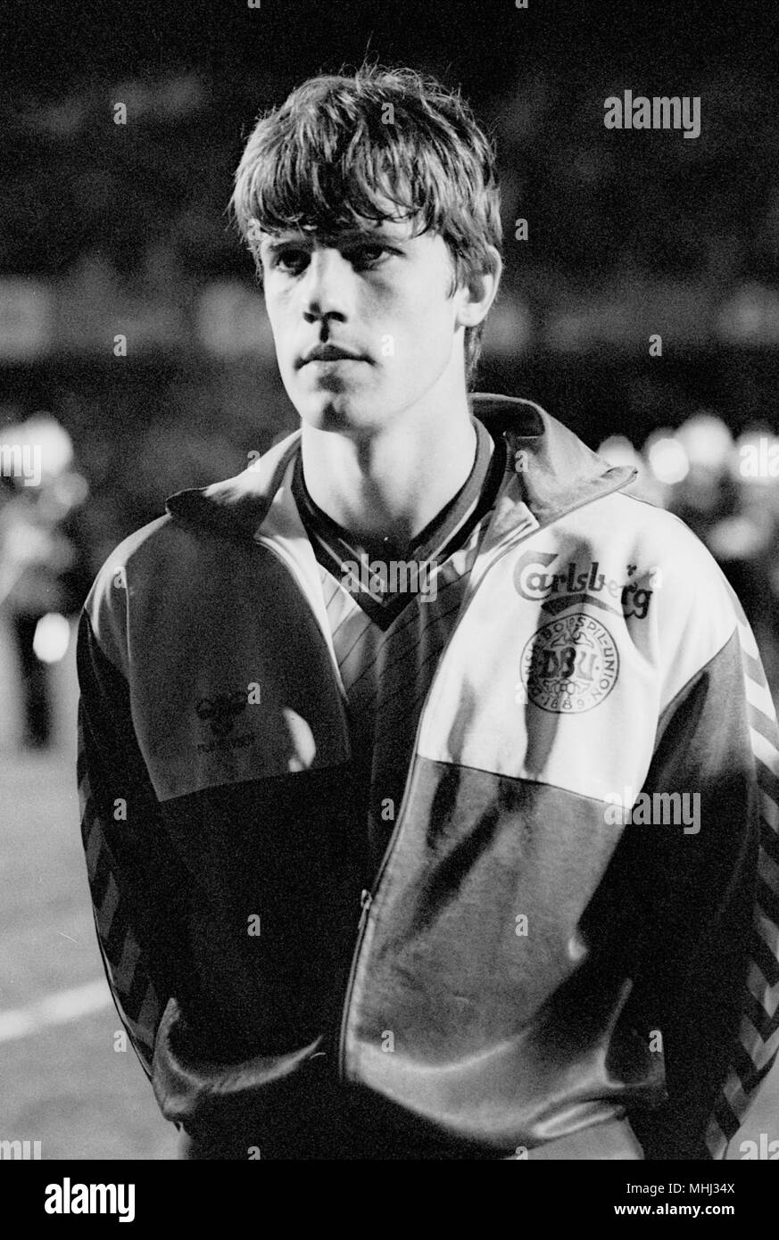 Michael laudrup juventus Black and White Stock Photos & Images - Alamy