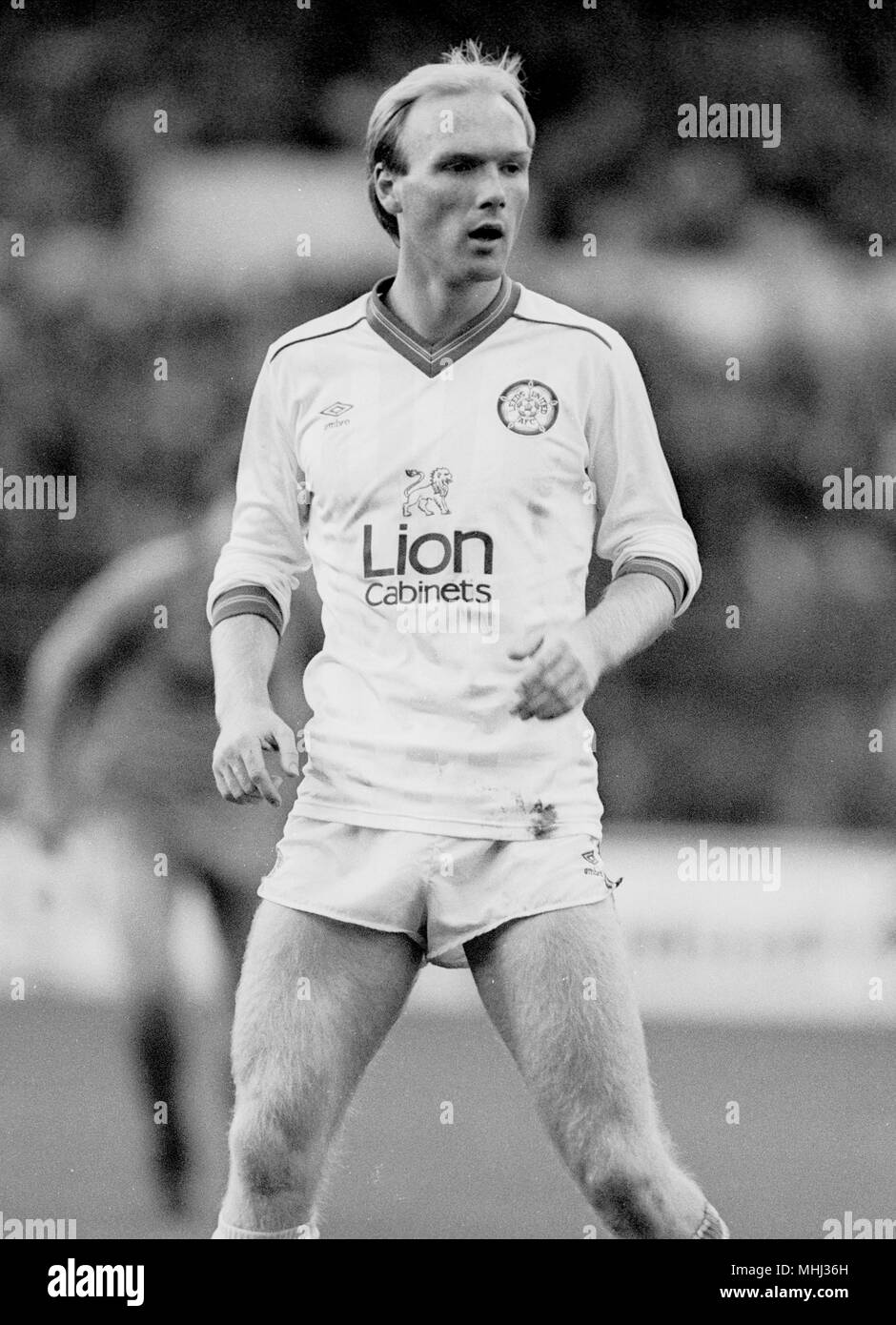 NEIL ASPIN LEEDS UNITED FC 16 November 1985 Stock Photo - Alamy