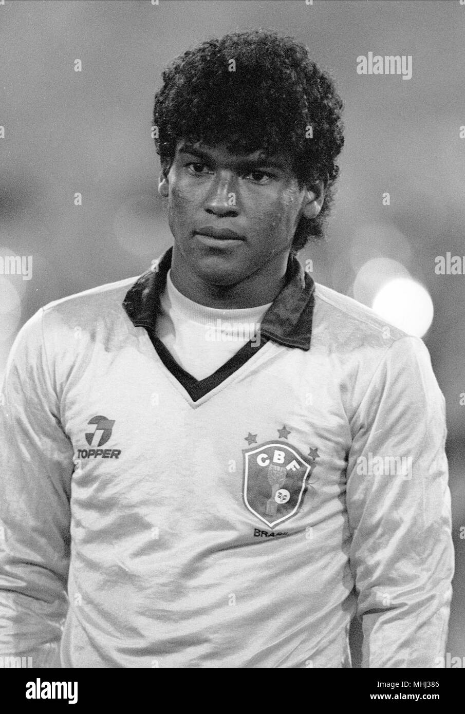 Brazil football 1986 Black and White Stock Photos & Images - Alamy