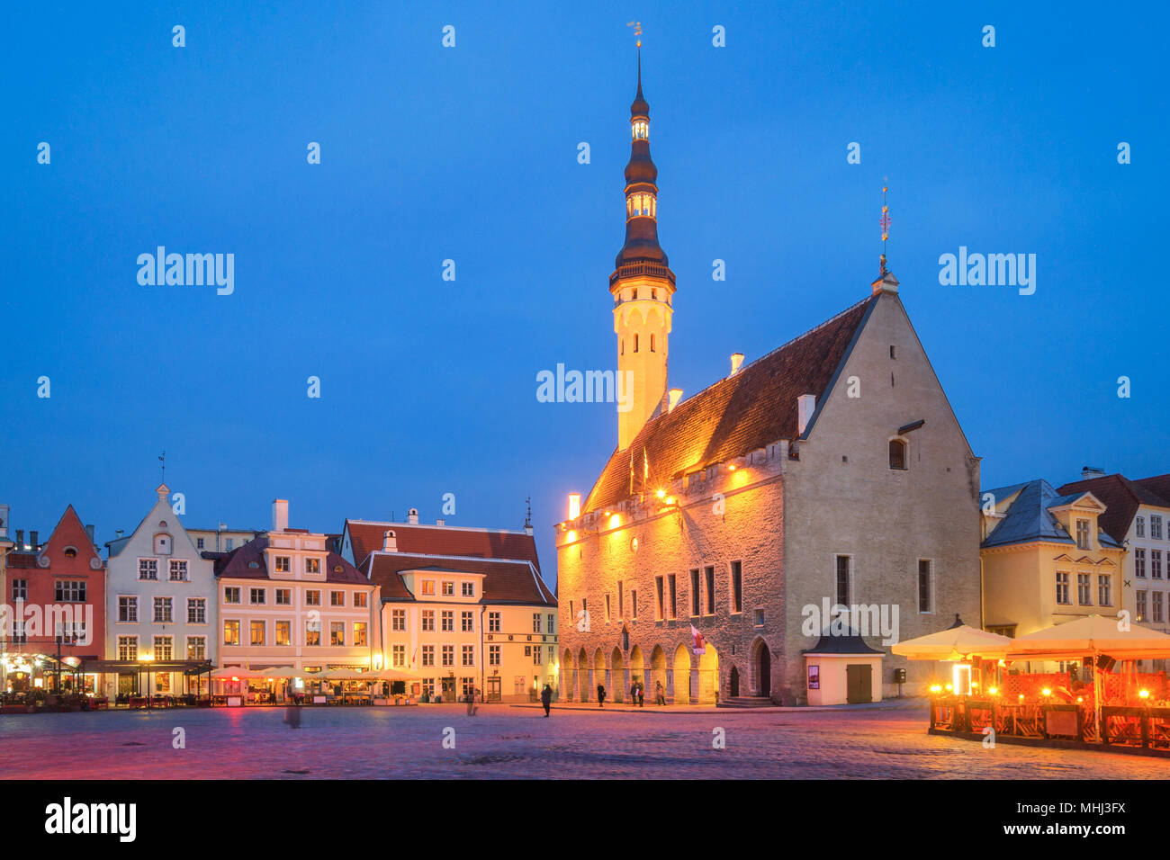 Tallinn town hall architecture hi-res stock photography and images - Alamy