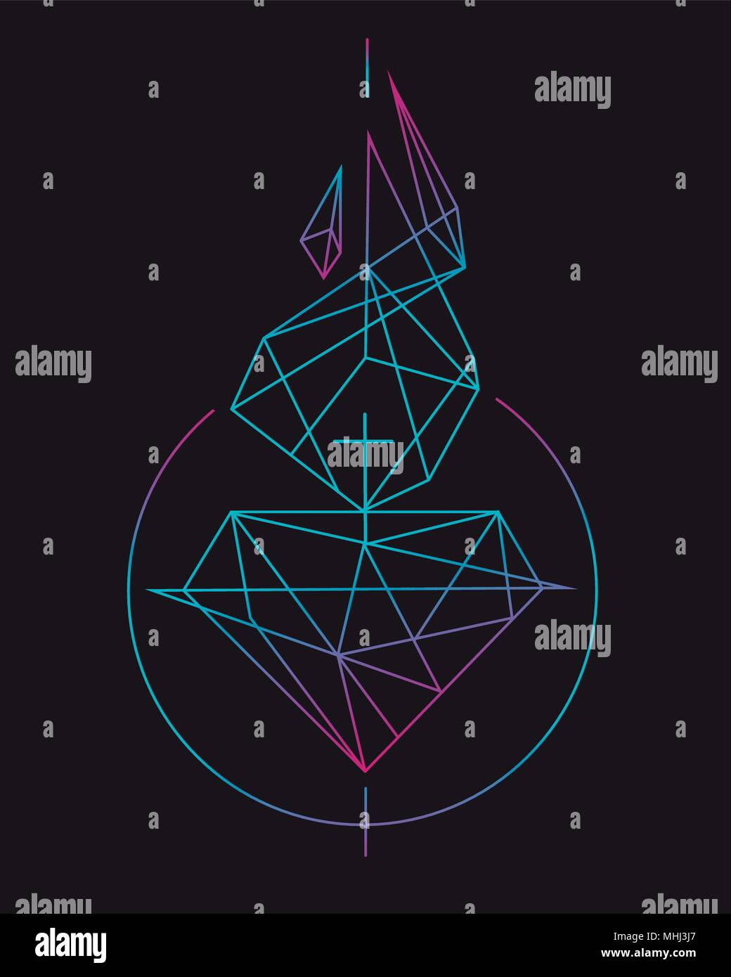 Most holy heart of jesus image Stock Vector Images - Alamy