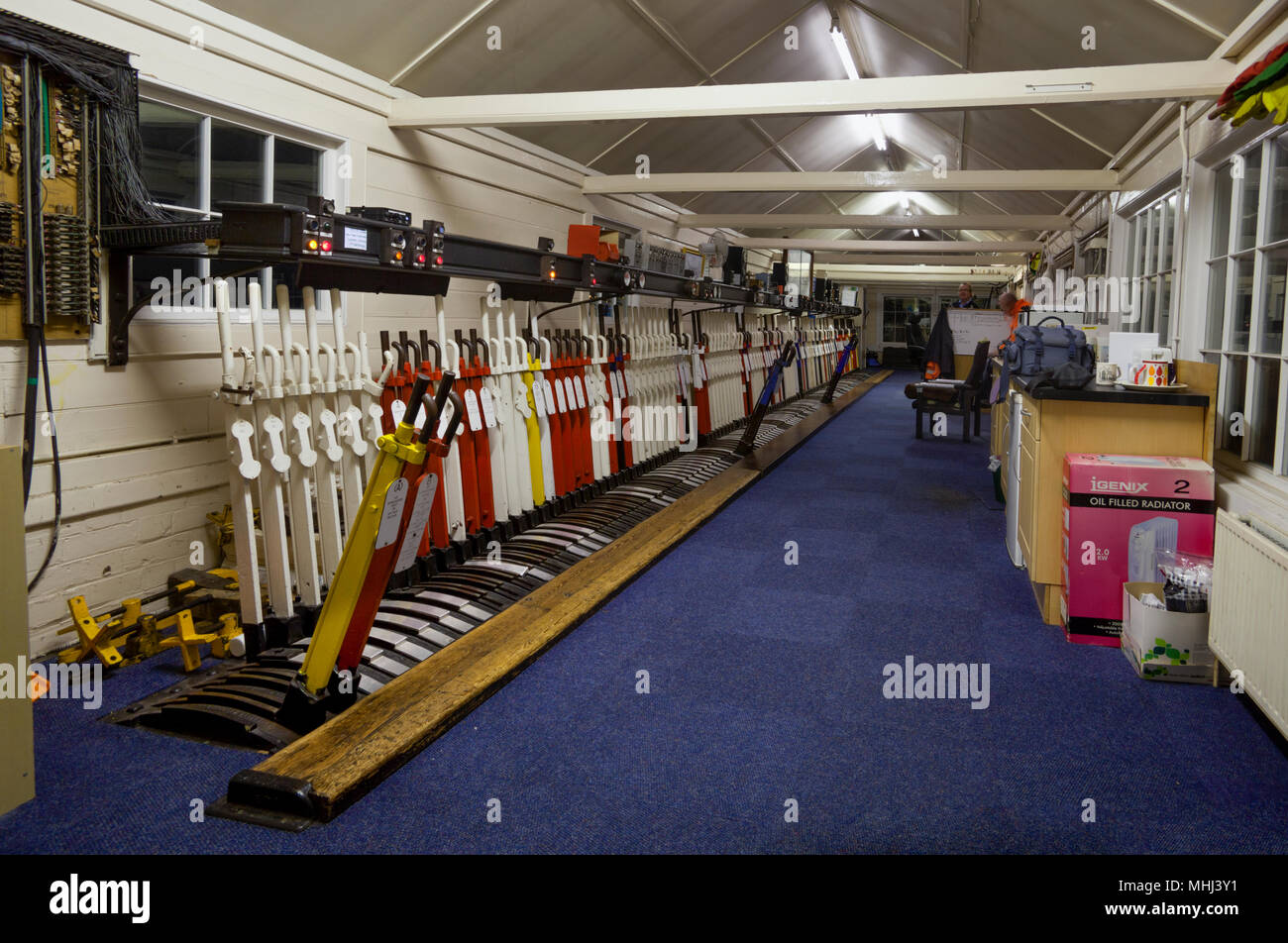 Inside Signal Box High Resolution Stock Photography and Images - Alamy