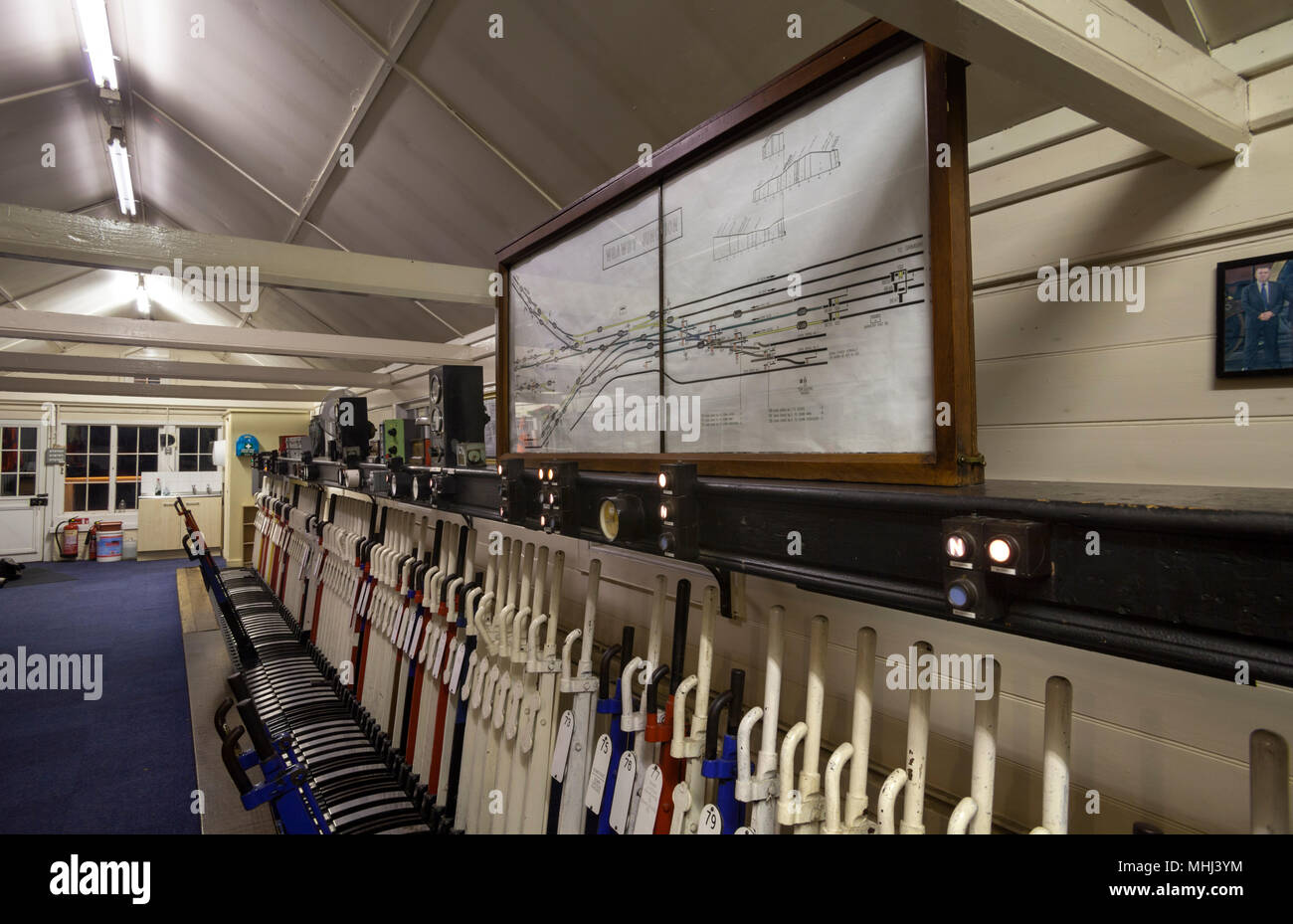 Inside Signal Box High Resolution Stock Photography and Images - Alamy