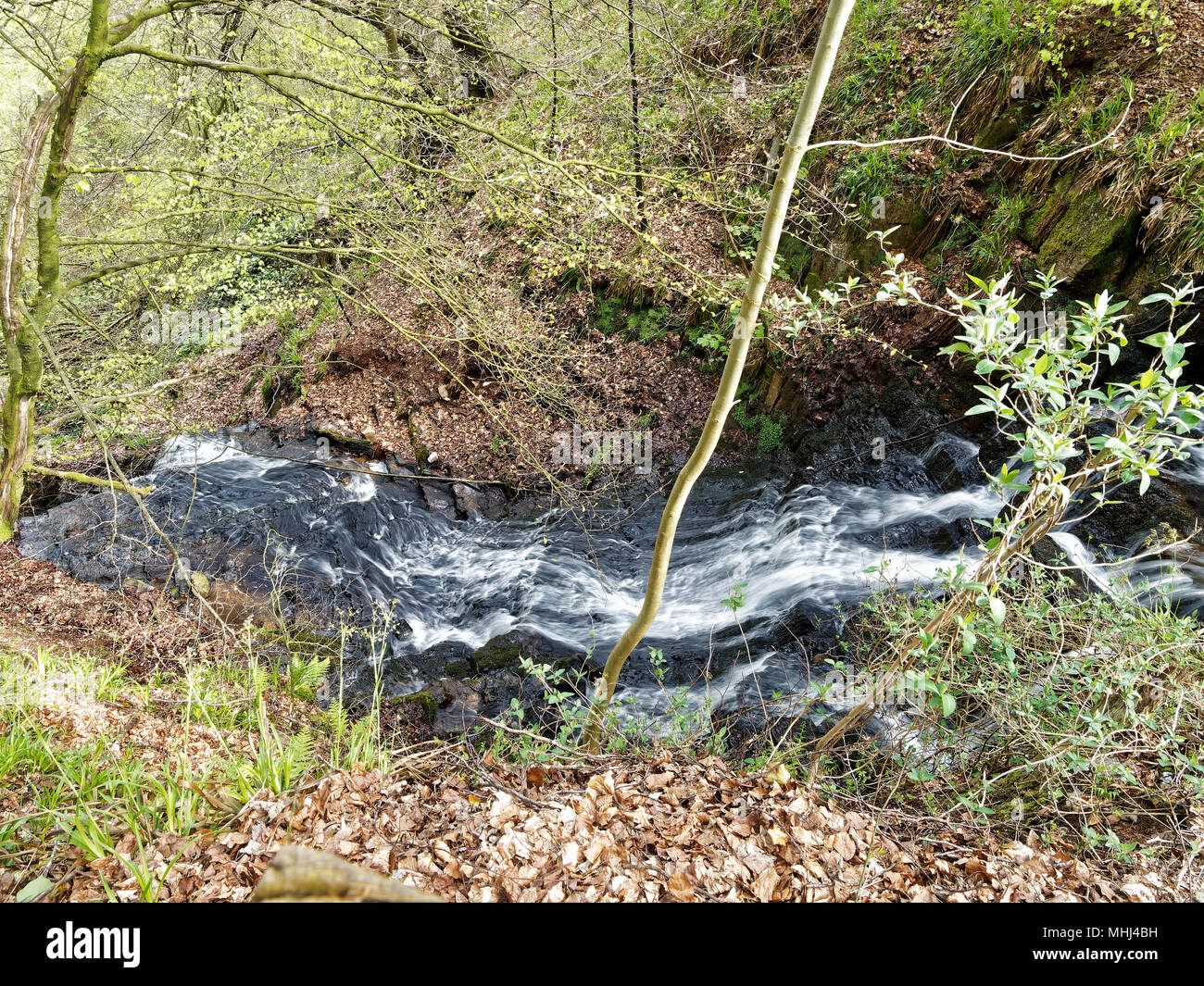 Cleddon falls hi-res stock photography and images - Alamy