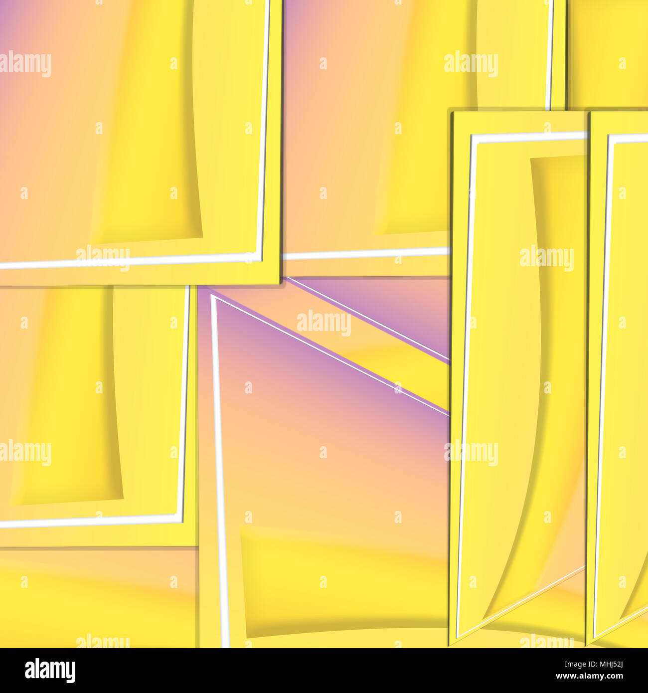Abstract yellow modern background, wallpaper Stock Photo - Alamy