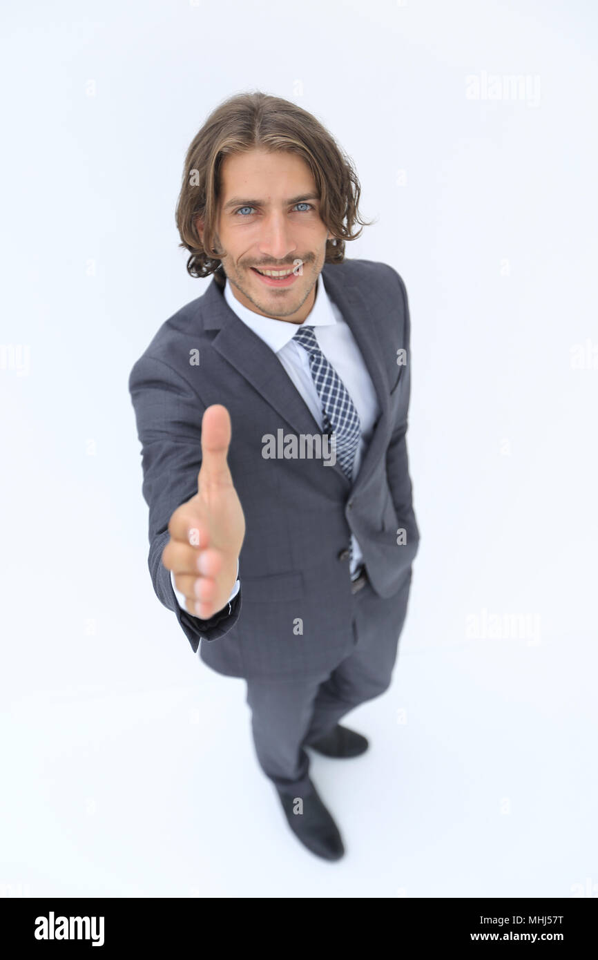 Man extending the hand at front hi-res stock photography and images - Alamy
