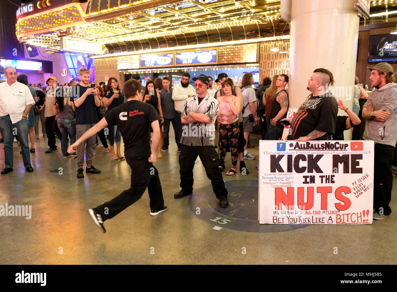 Kick testicles hi-res stock photography and images - Alamy