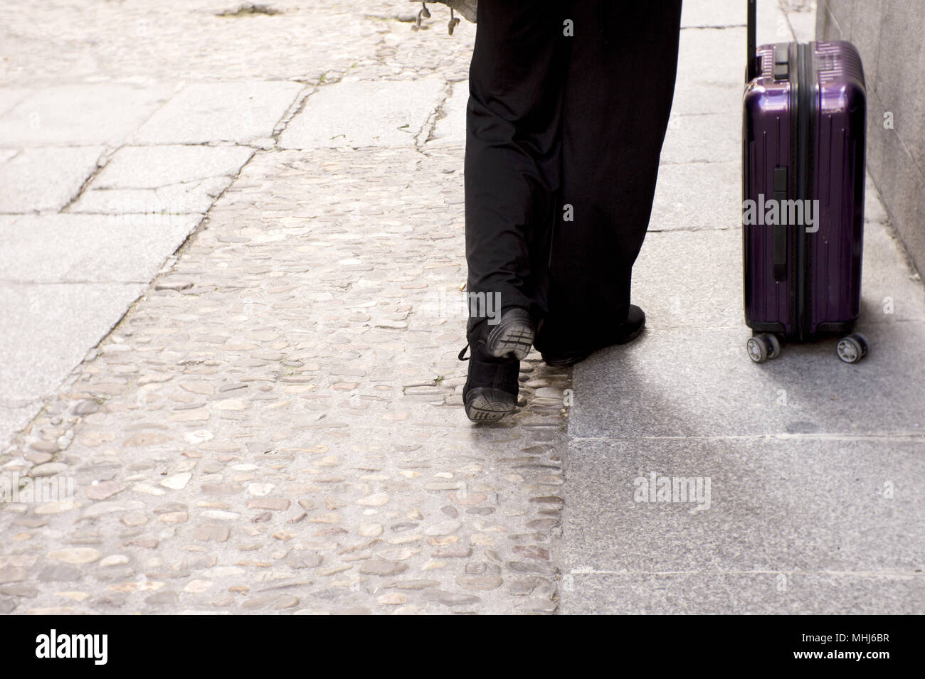 Top view businessman walking suitcase hi-res stock photography and ...