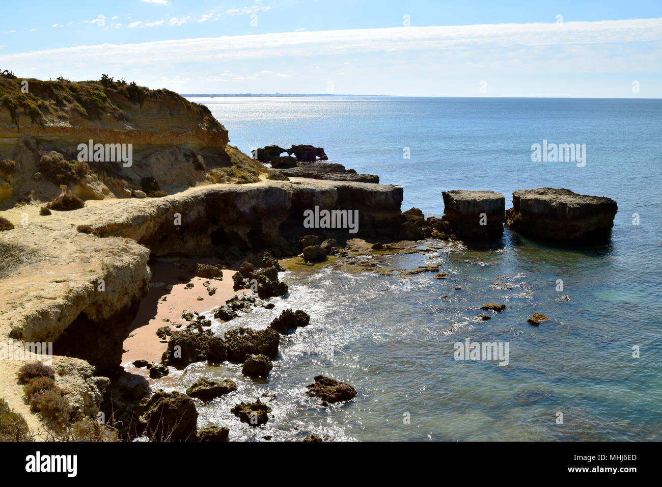 Sea albufeira portugal hi-res stock photography and images - Alamy