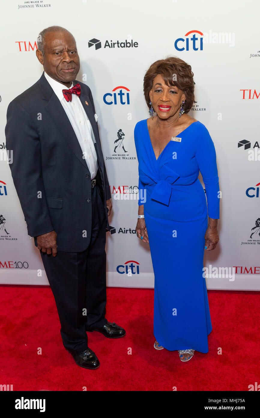 New York, NY - April 24: Maxine Waters (R) attends 2018 Time 100 Gala ...