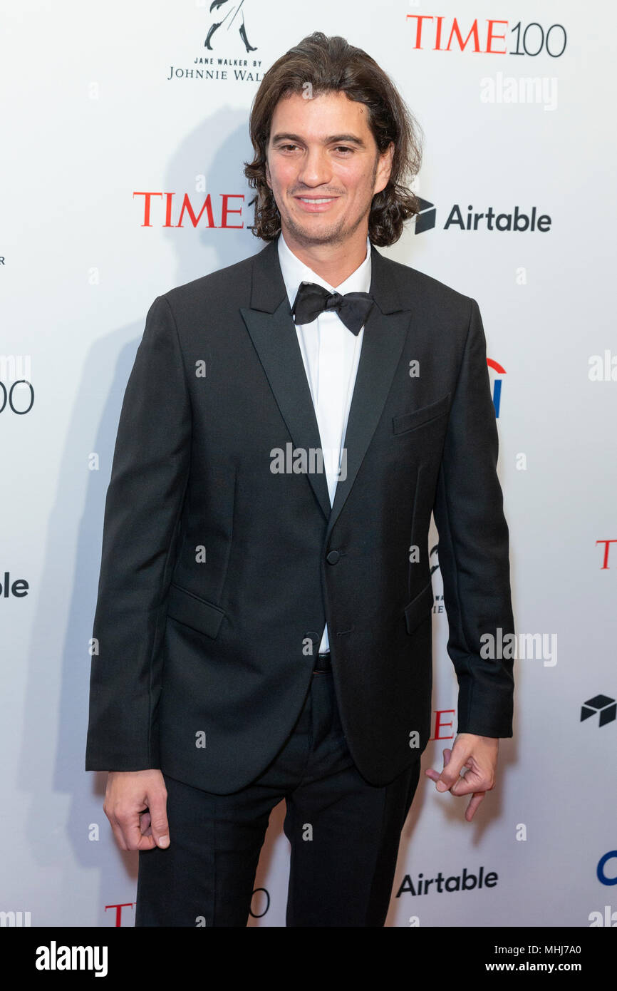 New York, NY - April 24: Adam Neumann attends 2018 Time 100 Gala at ...