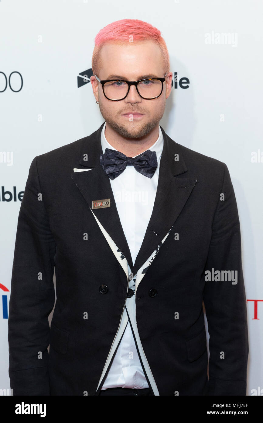 New York, NY - April 24: Christopher Wylie attends 2018 Time 100 Gala ...