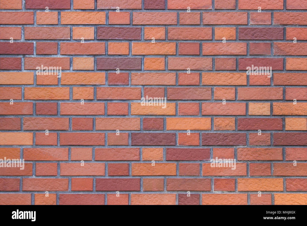 Modern brown brick wall background for building decoration Stock Photo ...