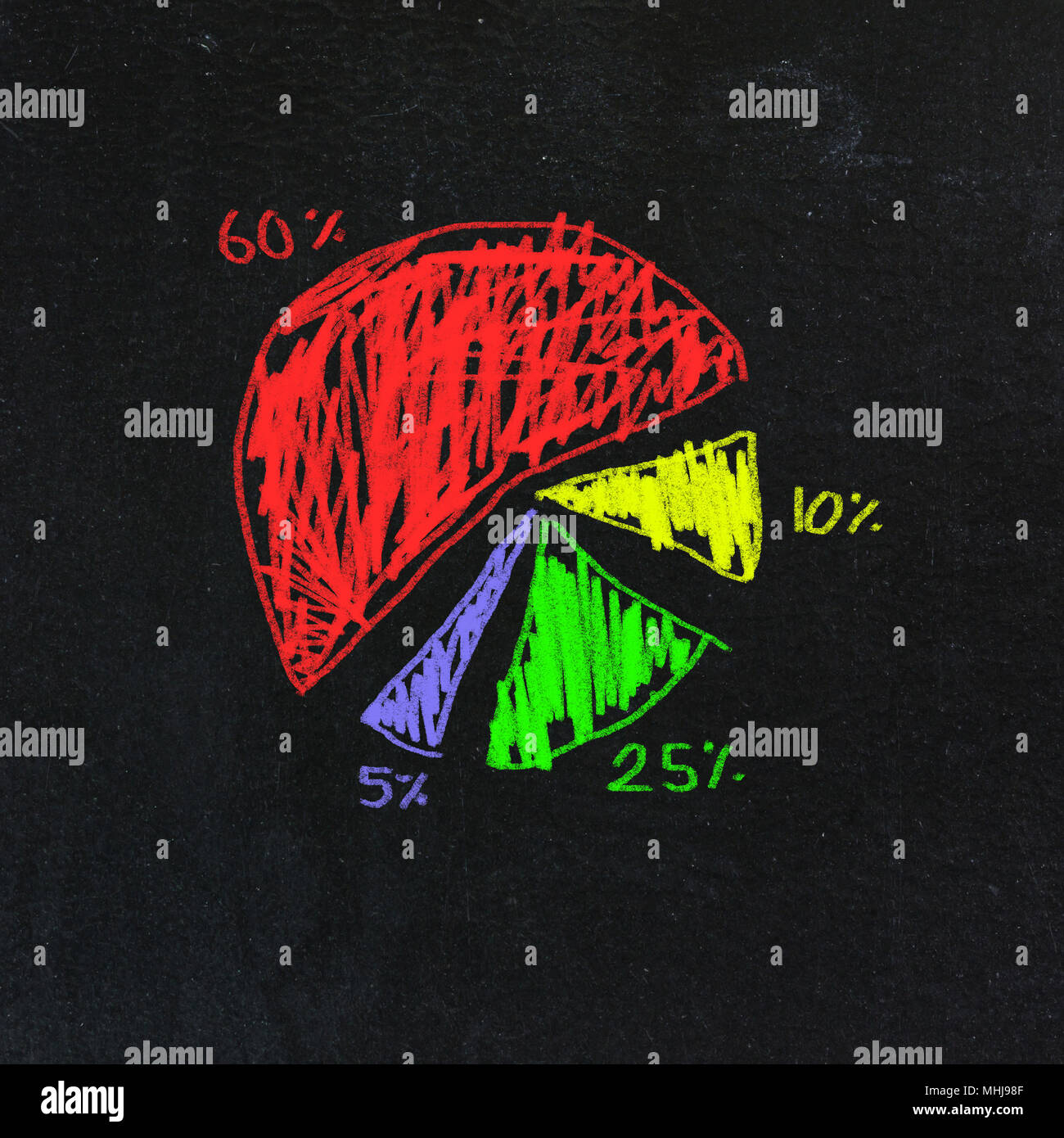 Graph circle black hi-res stock photography and images - Alamy