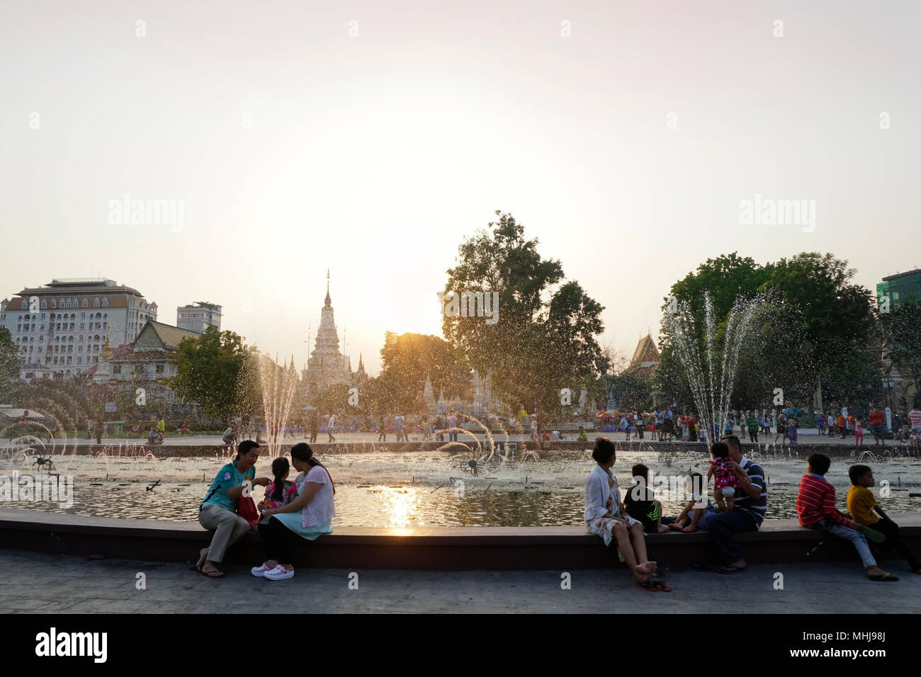 Botum pagoda park hi-res stock photography and images - Alamy