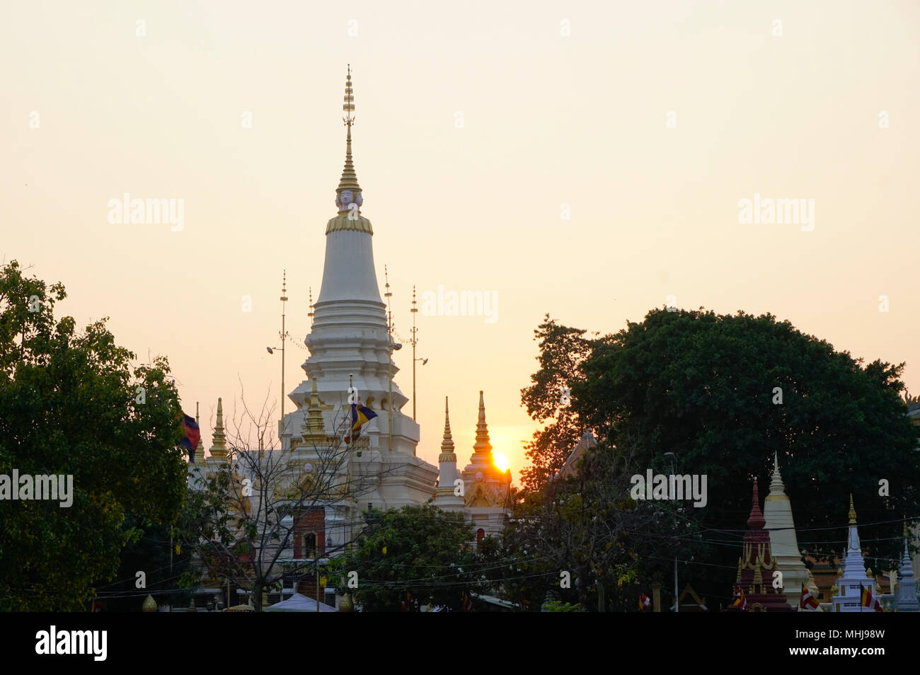 Botum pagoda park hi-res stock photography and images - Alamy
